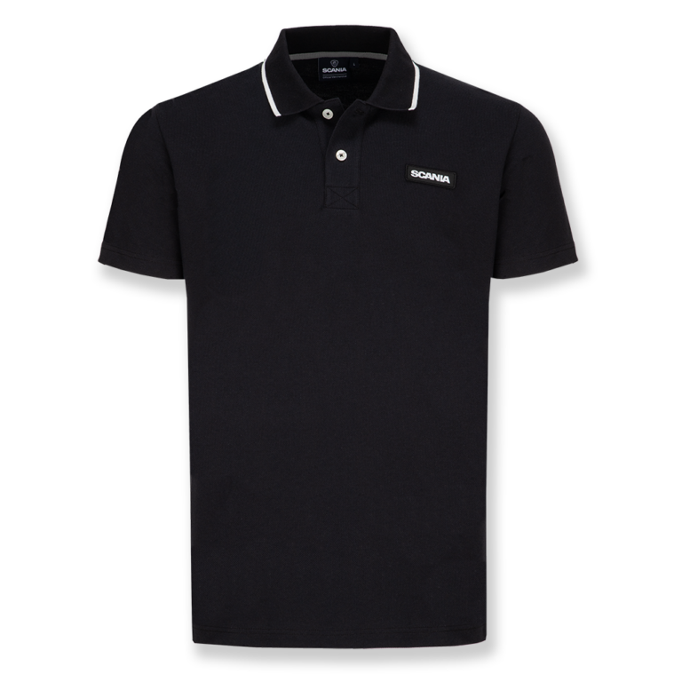 POLO BASE PRETO MASCULINO – Scania Shop